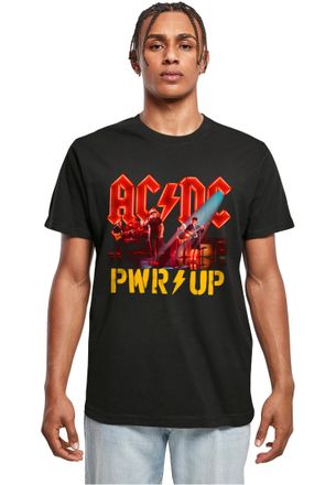 Merchcode Merchcode Mens MP5011702-ACDC-PWRUP Stage Lights T-Shirt, Black, M