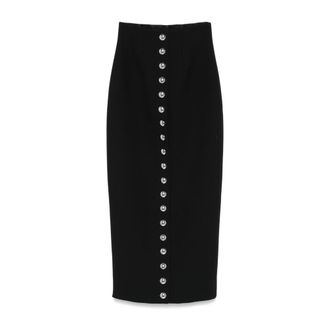 Khaite Damen, R&ouml;cke, Schwarzk, 2XSGr&ouml;&szlig;e