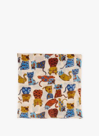 Au Printemps Paris Etole Chats Sages en coton