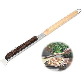 Pizzacraft Brosse pour Four &agrave; Pizza - Brosse pour Pierre &agrave; Pizza, Accessoires pour Four &agrave; Pizza, Outil de Nettoyage, Nettoyeur pour Pierre &agrave; Pizza, Outils pour F