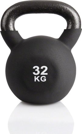 Sport-Tec Kettlebell, Kugelhantel, Kugelgewicht, Kraftsport, Hantel, Fitness 32 kg Schwarz