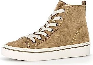 Gabor Baskets montantes pour femme, chaussures basses, semelle intérieure amovible, Best Fitting, Braun Lion 74, 39 EU