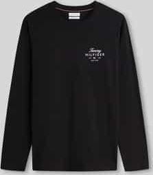 Tommy Hilfiger Regular Fit Langarmshirt aus reiner Baumwolle