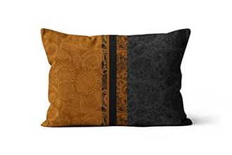 Soleil d'Ocre Housse de Coussin en Velours 32x50 cm Velvet O02