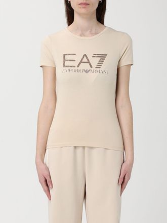 Emporio Armani T-Shirt EA7 Damen Farbe Beige