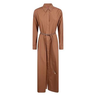 Max Mara Shirt Kleider - - Dresses - Damen - Braun - S