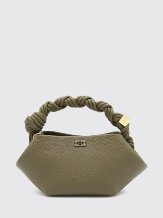 Ganni Mini sac &agrave; main Butterfly en cuir recycl&eacute; avec anse tress&eacute;e
