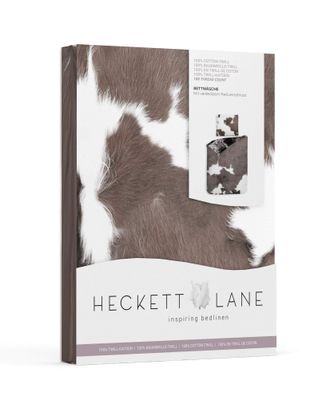 Heckett & Lane Sven Duvet Cover, Black/White, 135 x 200 cm