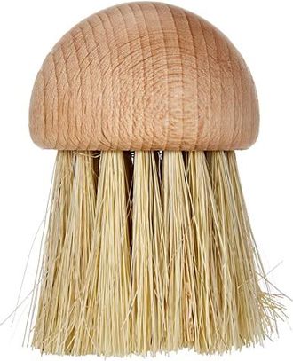La Bonne Graine Yoocook LA BONNE GRAINE - Pilzbürste Holz und 100% natürliche Borsten aus Wildleder - Schützt den Pilz - Höchste Qualität - Französische Marke