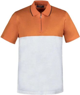 Moorer Homme, Tops, Blanc, Taille: 2XL Polo
