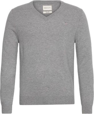 GANT Strickpullover Pullover Strickpullover V-Neck (1-tlg)
