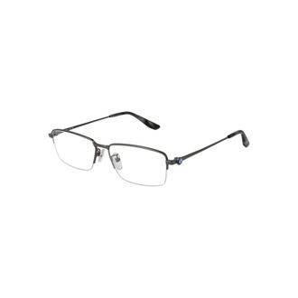 BMW Halbrand-Rechteckige Optische Brillen - - Accessories - Herren - Grau - ONE SIZE