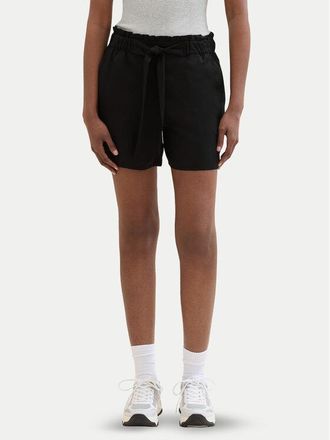 Tom Tailor Denim Stoffshorts 1040805 Schwarz Relaxed Fit