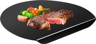 Generic Acryl Schneidebretter - Acryl-Schneideplatte Mit Nicht-Gleitmatte,Arbeitsplatte Schneidebrett Mit Hochkante,F&uuml;r Zu Hause, Auf Tisch, In Herd, Beim Cam