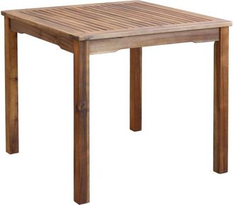 COSMA Cosma - Viereckiger Tisch 80x80 cm f&uuml;r Au&szlig;enbereich Garten aus Holz