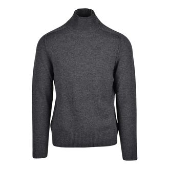 Paolo Pecora Lupetto Rollkragenpullover - - Knitwear - Herren - Grau - L
