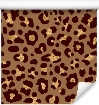 OEM Carta Da Parati In Velluto Rosso Effetto Pelle, Arancione E Bordeaux, 50x1000 Cm