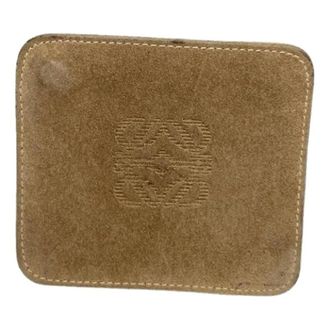 Loewe Pre-owned Wallet - Femme - Pre-owned - Brun - Taille: ONE Size