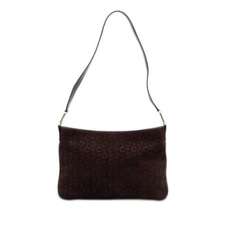 Celine Pre-owned Wildleder Umh&auml;ngetasche - - Pre-owned - Damen - Braun - ONE SIZE