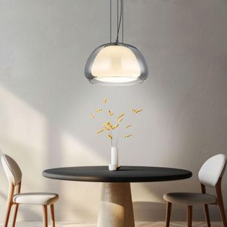 Globo Lighting Pendelleuchte H&auml;ngelampe led Deckenleuchte Dimmbar Fernbedienung Nachtlicht