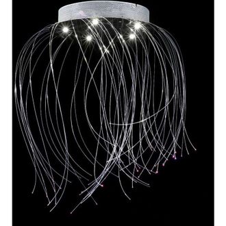 Action Action - Lustre led multicolore &eacute;clairage 5 lampes rgb Plafonnier telecommand&eacute; Design