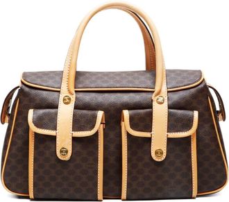 Celine sac à main Macadam (années 2000) - Marron