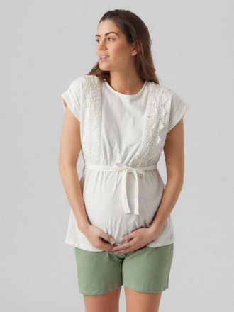 Mama Licious T-Shirt MLAlisa (1-tlg) Spitze