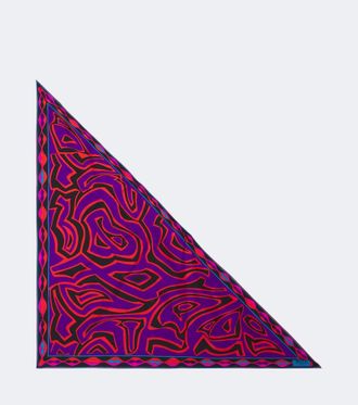 Pucci Tuch Labirinto aus Seiden-Twill