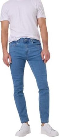 Pioneer Authentic Jeans ERIC Pantalon pour homme | Coupe droite | D&eacute;lav&eacute; pierre, Light Blue Stonewash 7520 6841, 34W / 34L