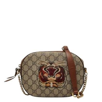 Gucci Sac bandouli&egrave;re vintage Pre-owned - Femme - Pre-owned - Brun - Taille: ONE Size