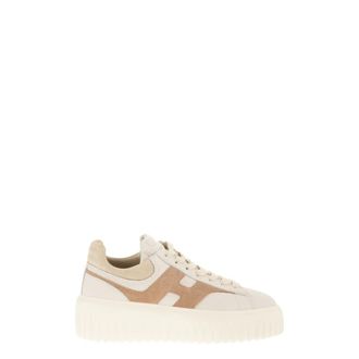 Hogan Homme, Chaussures, Beige, Taille: 41 EU Baskets H-Stripes