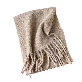 Generic &Eacute;charpe pour femme automne hiver solide simple silencieux femmes hommes m&eacute;lange polyvalent multicolore doux ch&acirc;le thermique femme homme, S-WJ1154HM44-