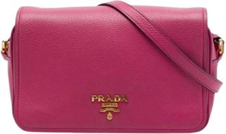 Prada Sac bandouli&egrave;re vintage doccasion - Femme - Pre-owned - Rose - Taille: ONE Size