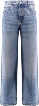 Ami Homme, Jeans, Bleu, Taille: W30 Pantalon D&eacute;contract&eacute; avec Coupe Large