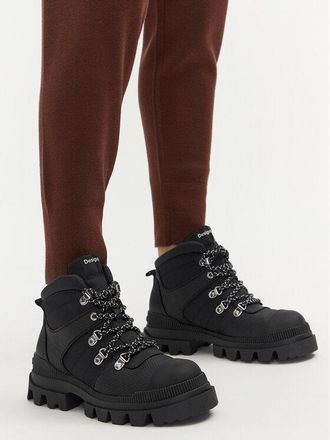 Desigual Schn&uuml;rstiefeletten 24WSTY02 Schwarz