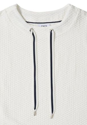 Cecil T-Shirt Structured Roundneck Shirt