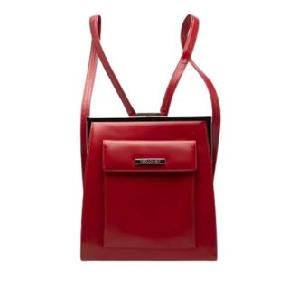 Saint Laurent Pre-owned Lederrucksack - - Pre-owned - Damen - Rot - ONE SIZE