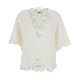 Isabel Marant Sherazade Top - - Blouses & Shirts - Damen - Wei&szlig; - M