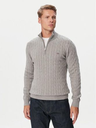 GANT Pullover 8050603 Grau Regular Fit