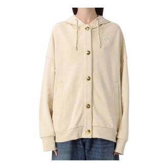 Pinko Macina Strickjacke Sweatshirt - - Sweatshirts & Hoodies - Damen - Beige - XS