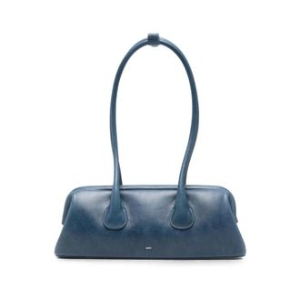 Osoi Umh&auml;ngetasche mit doppelten Henkeln - - Bags - Damen - Blau - ONE SIZE