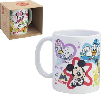 Cartoon Disney Mickey Mouse und seine Freunde Cartoon Keramik-Tasse mit Sublimationsdruck, Fr&uuml;hst&uuml;ckstasse 325 ml f&uuml;r Kinder
