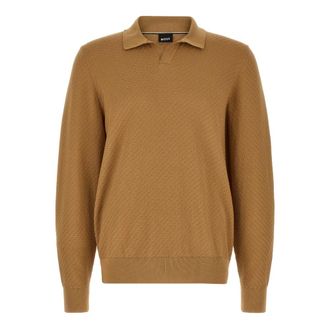HUGO BOSS Homme, Pulls, Brun, Taille: M Polo H-Lomarino