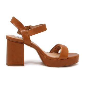 Steve Madden Freefall Cognac Sandal - - Shoes - Damen - Braun - 37 1/2 EU