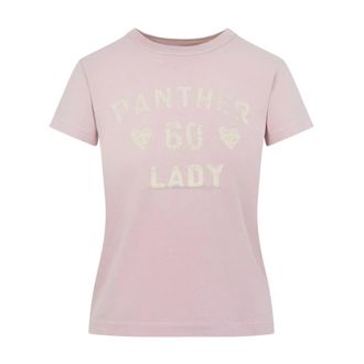 Valentino Rose Baumwoll-T-Shirt - - Tops - Damen - Rosa - S