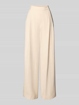 MY ESSENTIAL WARDROBE Wide Leg Bundfaltenhose mit G&uuml;rtelschlaufen Modell Cadiz