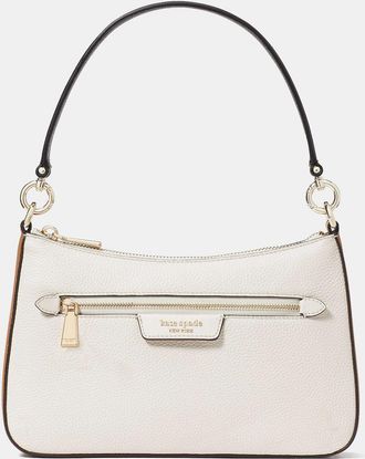 Kate Spade New York Kate Spade Hudson Colorblock Umh&auml;ngetasche Aus Genarbtem Leder, Wandelbar f&uuml;r Frauen in Pergament Mehrfarbig | LEDER