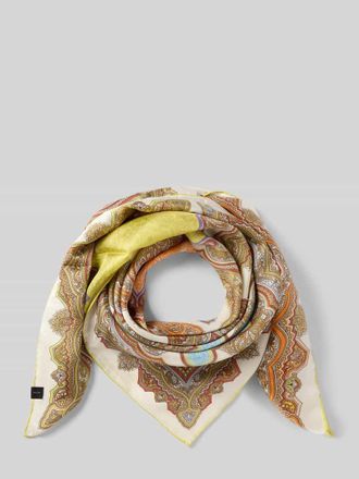 Fraas Seidentuch mit Allover-Paisley-Print