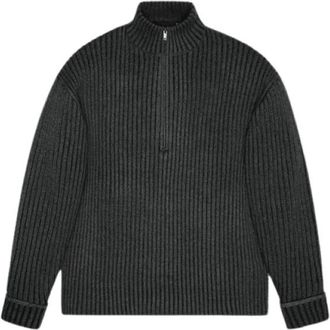 Rains Homme, Pulls, Gris, Taille: S Sapa Knit Half Zip