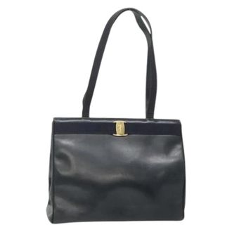 Ferragamo Pre-owned Leder Handtaschen - - Pre-owned - Damen - Schwarzk - ONE SIZE